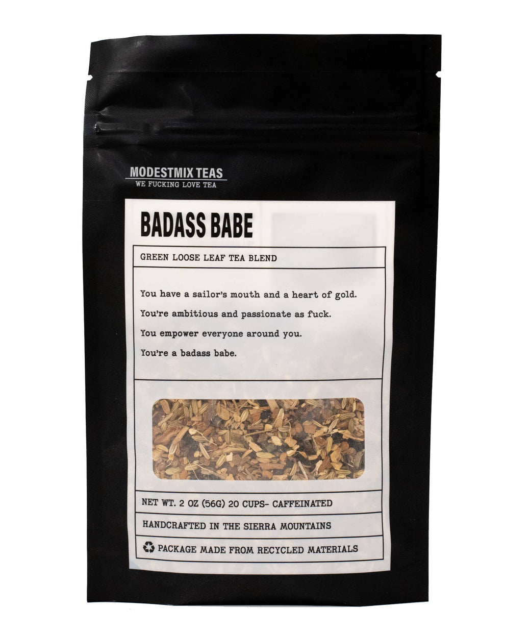 Badass Babe: spiced green loose leaf tea blend – Flipping Creative